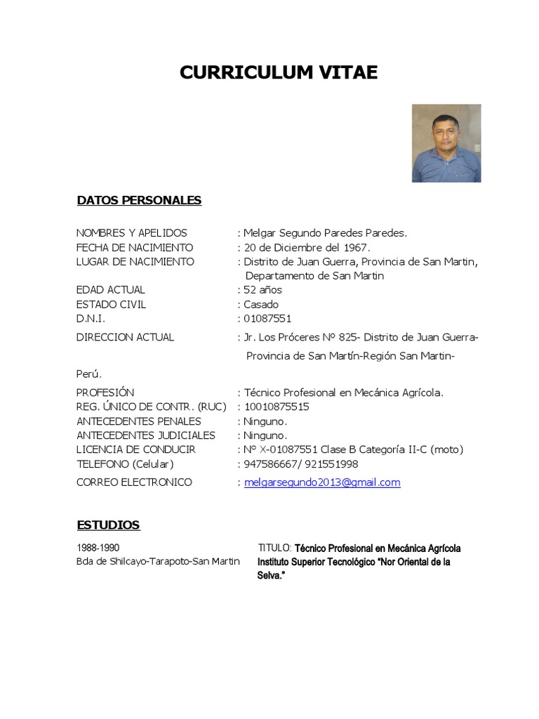 Curriculum Vitae 2020 | PDF | Microsoft | Agricultura
