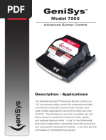 001 GeniSys 7565 Control Manual | PDF | Thermostat | Pump