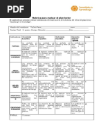 Rubrica para Evaluar Power Point | PDF | Rúbrica (Académica) | Cognición