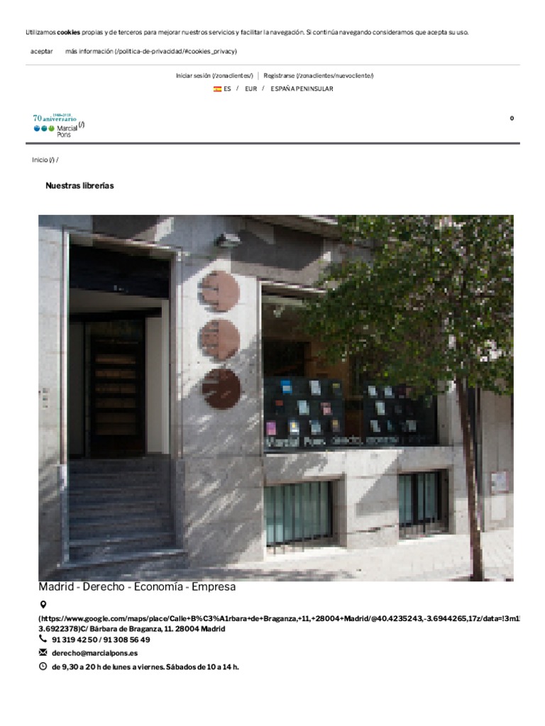 Libros de Marcial Pons Librero | PDF