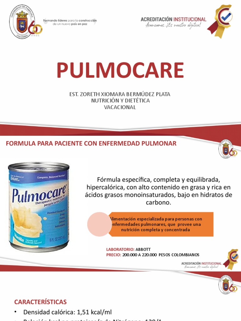 PULMOCARE | PDF | Nutrición | Dieta y nutrición