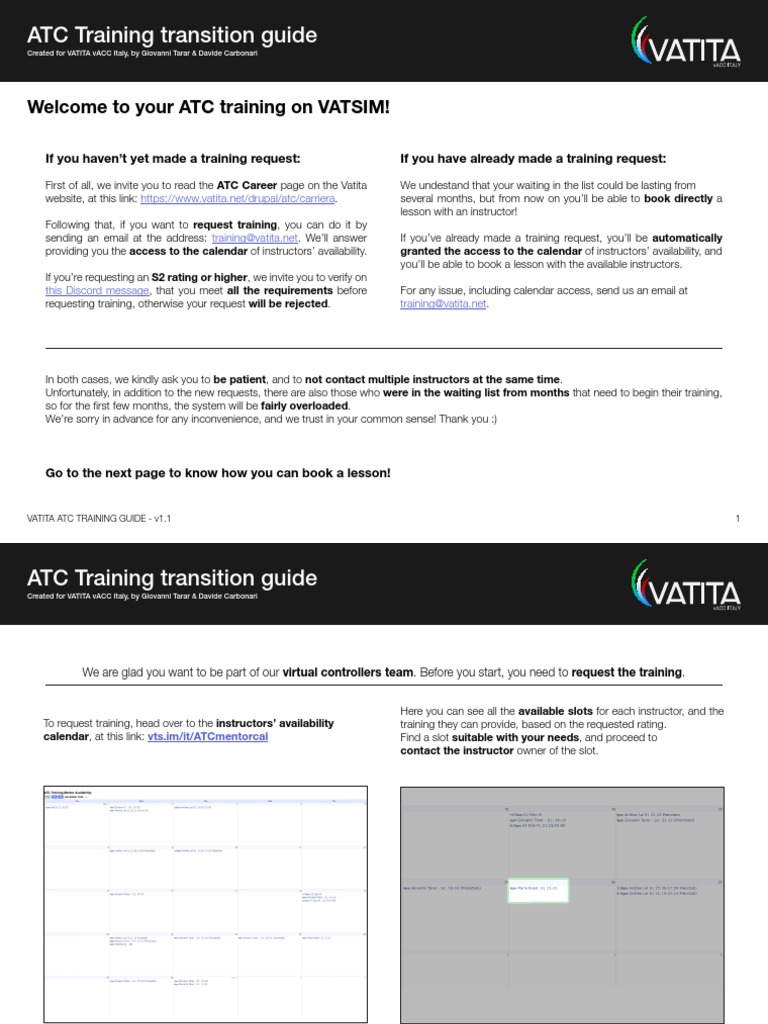 ATC Training Transition Guide | PDF | Network Service | Computer Networking