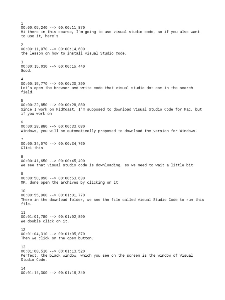 001 How To Install Visual Studio Code | PDF | Computers | Technology ...