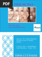 1 Tipos de Pele Aula 1 | PDF | Pele | Epiderme