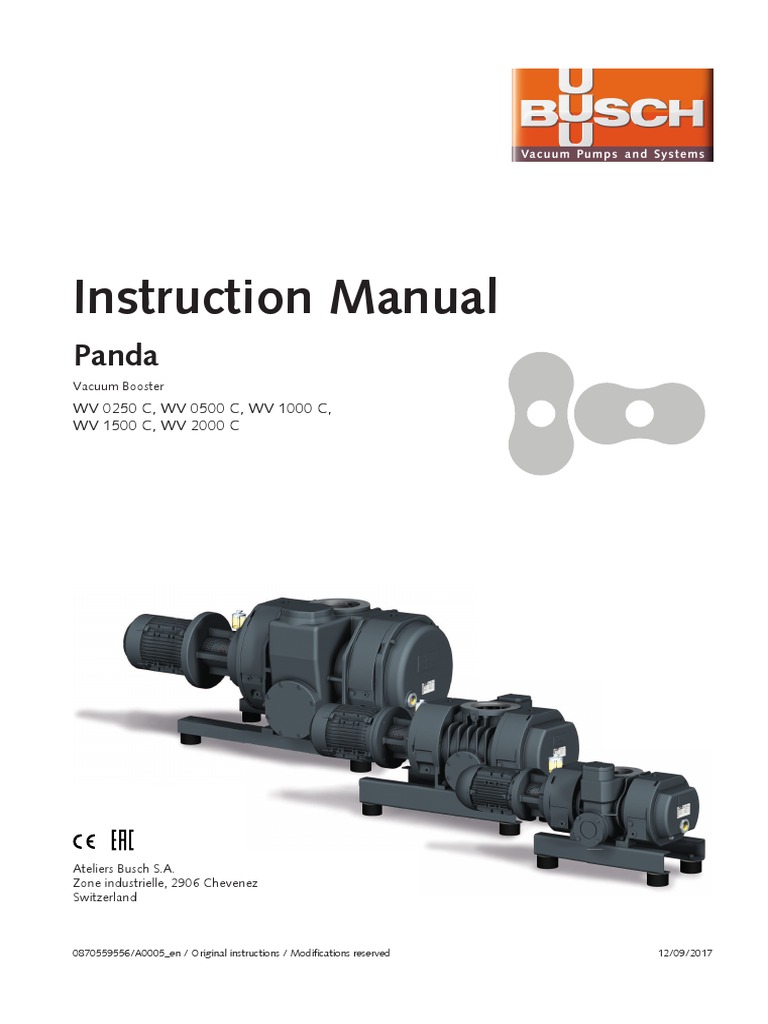 Instruction Manual: Panda | PDF | Electric Motor | Electrical Wiring
