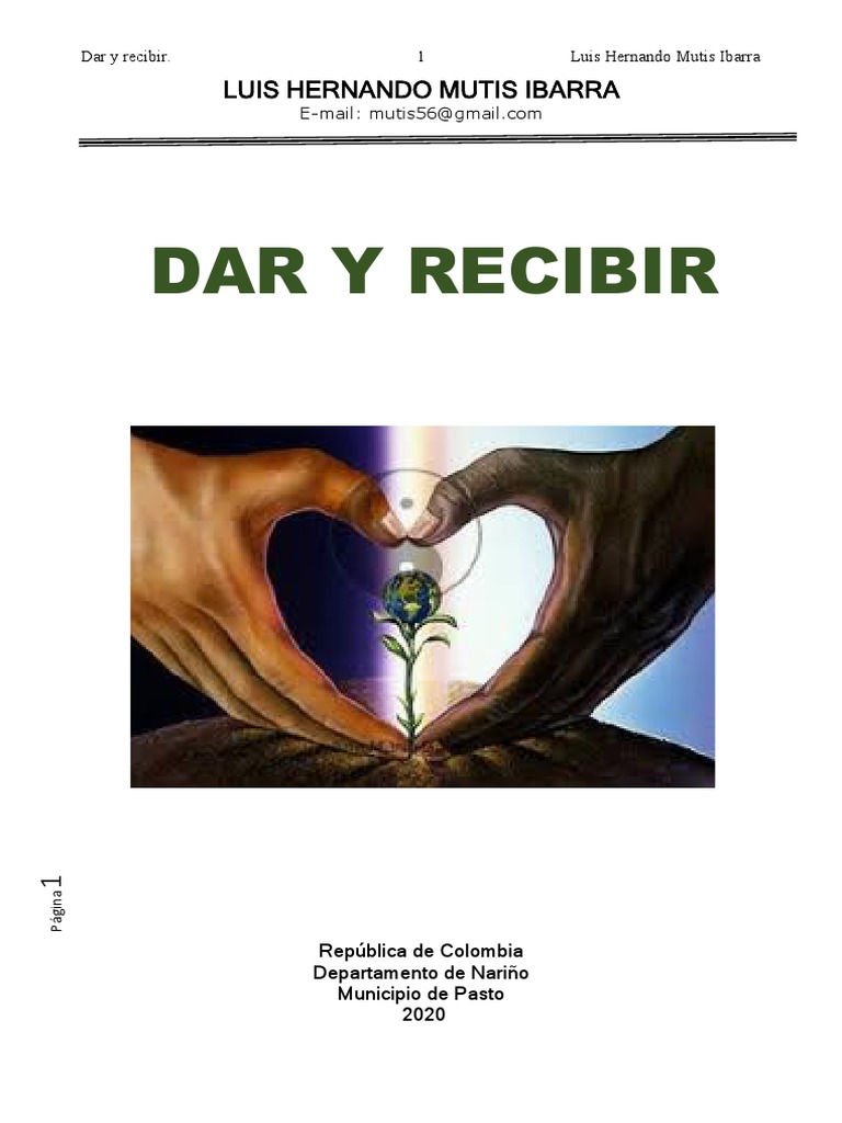 Dar y Recibir. | PDF | Felicidad | Amor