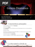 Mapa Conceptual Género Dramático | PDF