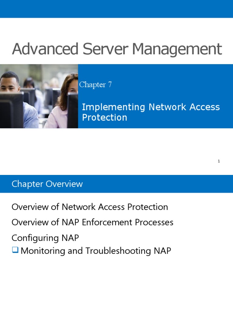 Chapter 7 - Implementing Network Access Protection | PDF | Computer ...