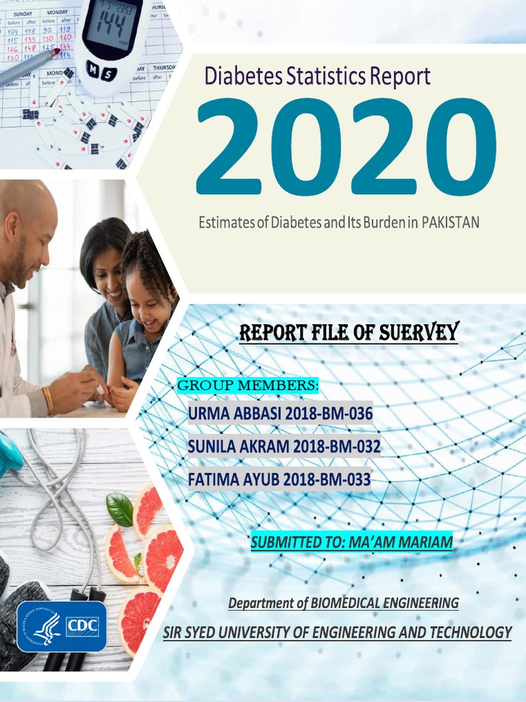 Statistical Diabetic Report | PDF | Prediabetes | Diabetes