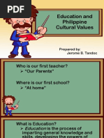 Deped Core Values | PDF | Value (Ethics) | Social Institutions