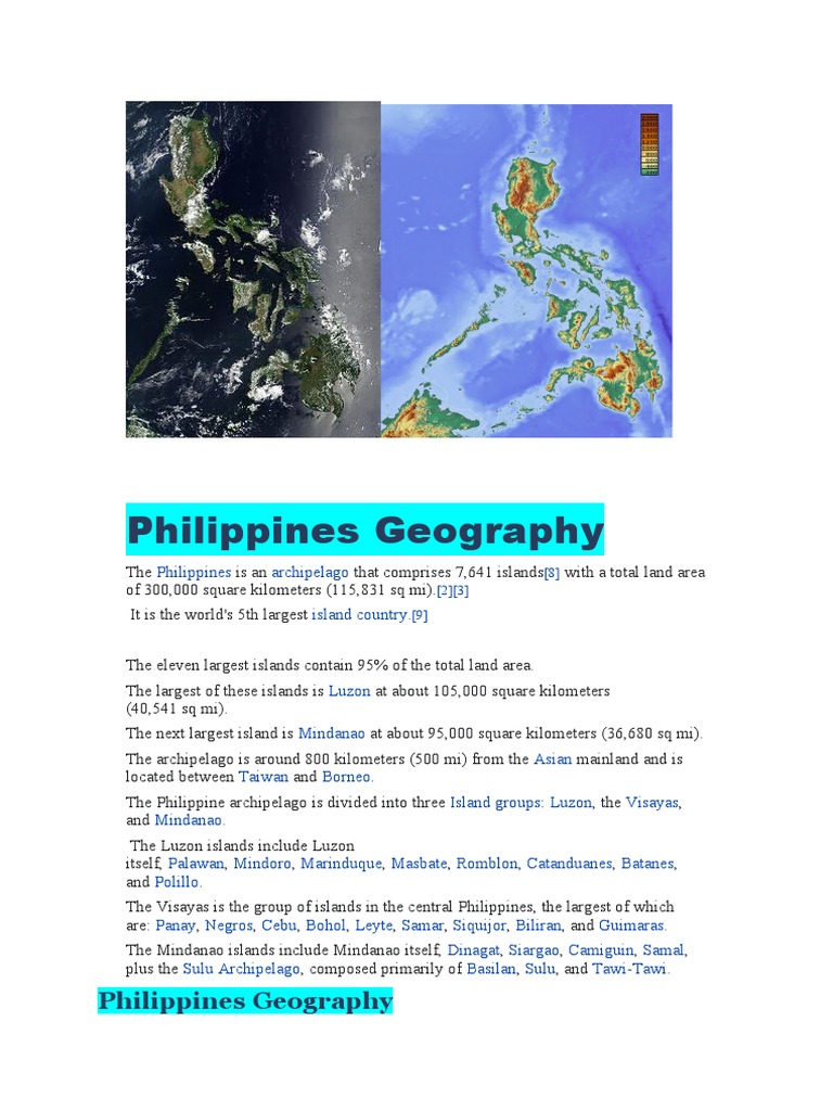 Philippines Geographys G7 | PDF