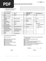 Formulir F1 06 | PDF