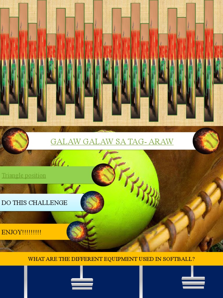 Developing Softball Skills through Fun Activities and Challenges | PDF ...