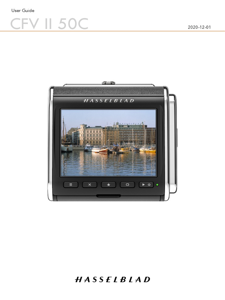 CFV II 50C User Guide | PDF | Ios | Raw Image Format