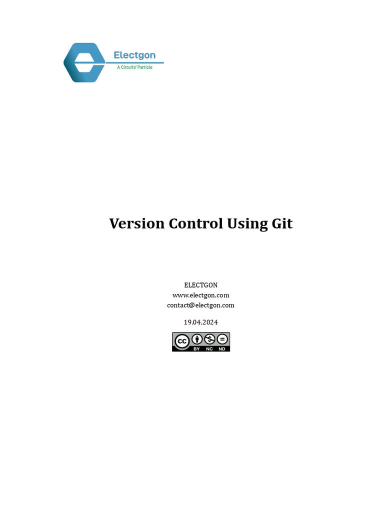 Git Tutorial | PDF | Version Control | Software Repository Git Tutorial | PDF | Version Control | Software Repository