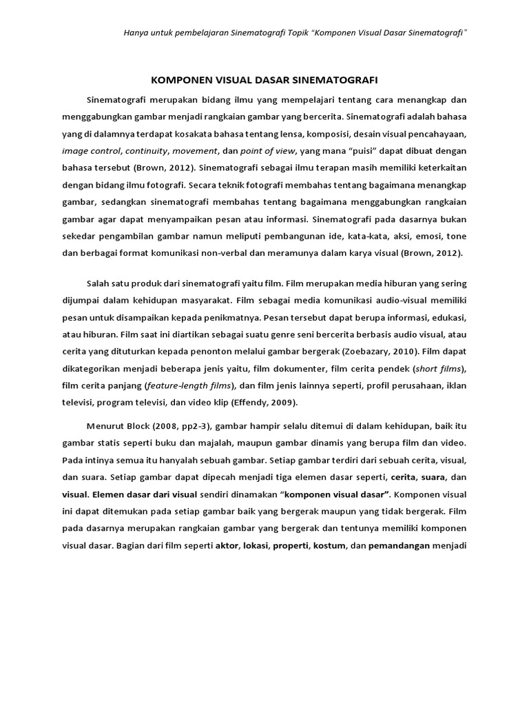 Komponen Visual | PDF