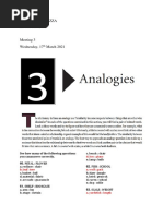 Types and Examples of Analogies | PDF