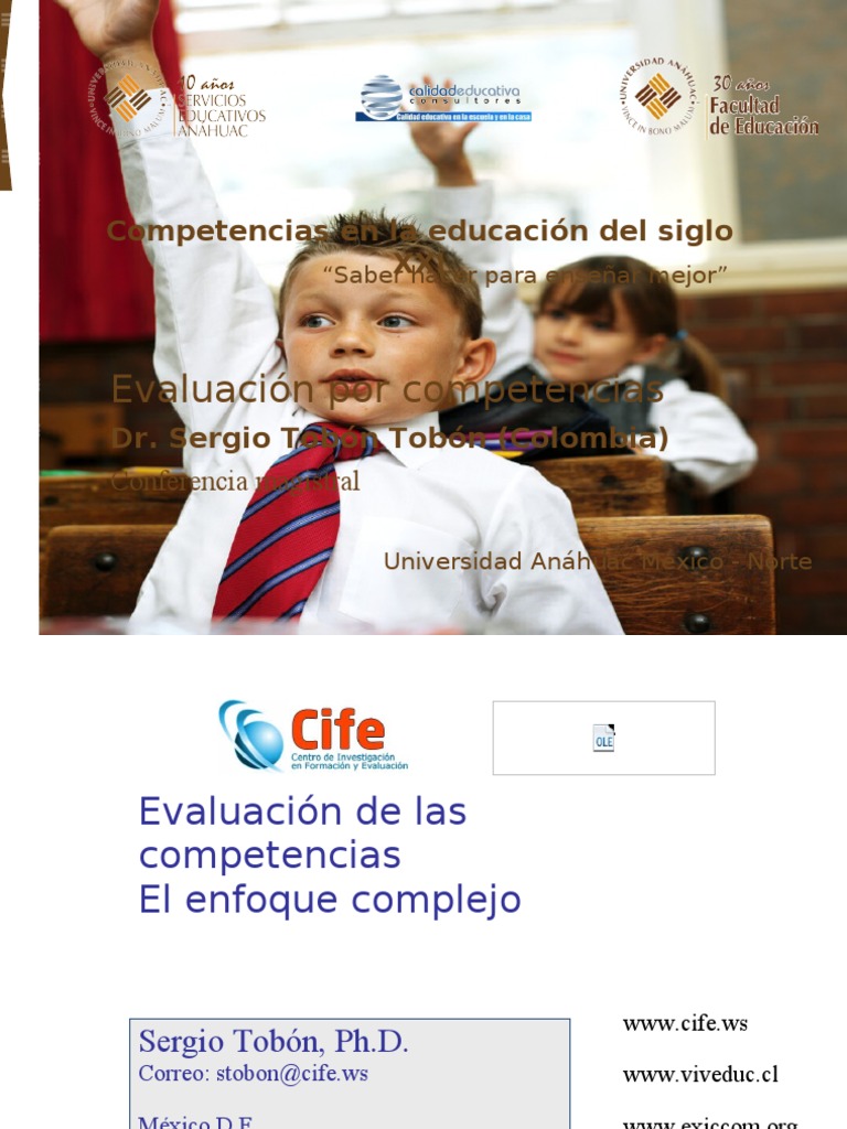 Sergio Tobon-Evaluacionporcompetencias | PDF | Evaluación | Planificación