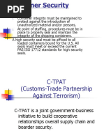 INT0010A: Corporate C-TPAT Procedure Manual Revised 2015 | PDF ...