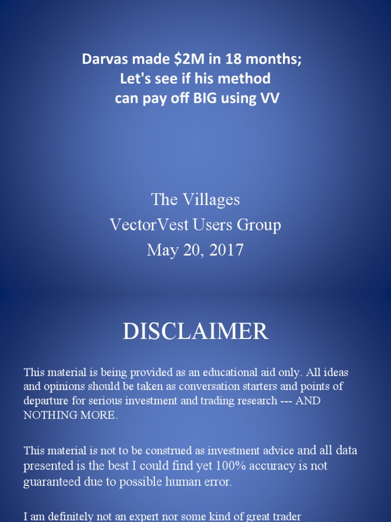 Darvas Made $2M in 18 Months Let's See If His Method Can Pay Off BIG ...