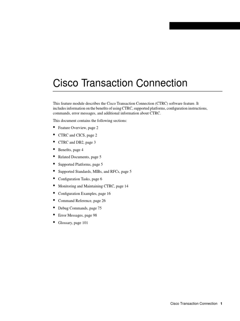 CICS Transaction Connection | PDF | Internet Protocol Suite | Port (Computer Networking)