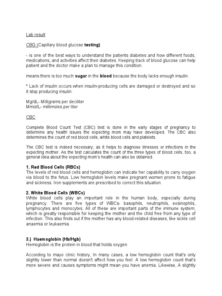 Red Blood Cells (RBCS) | PDF | Anemia | Blood Cell