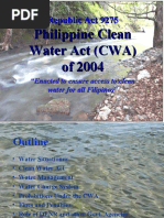 Ra 9275 | PDF | Sewage Treatment | Water Pollution