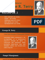 Fungsi Manajemen Menurut George R. Terry | PDF | Karier & Perkembangan ...