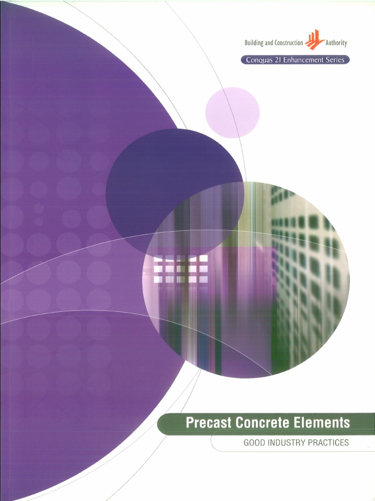 Precast Concrete Elements BCA | PDF