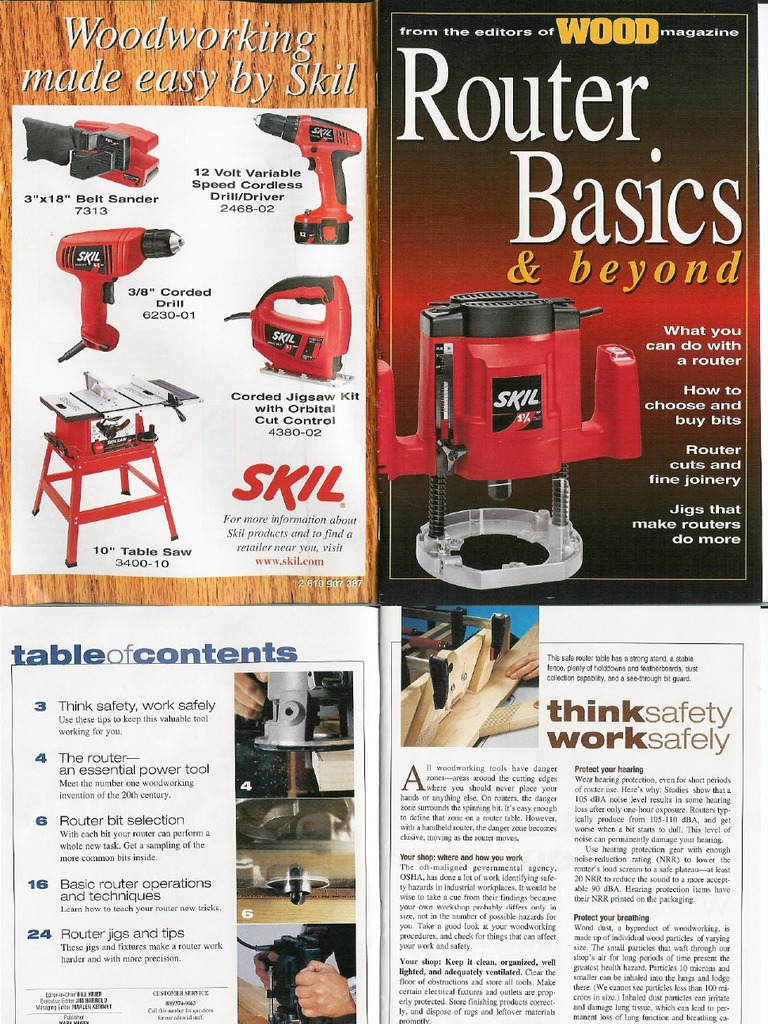 WOOD Router Basics and Beyond | PDF