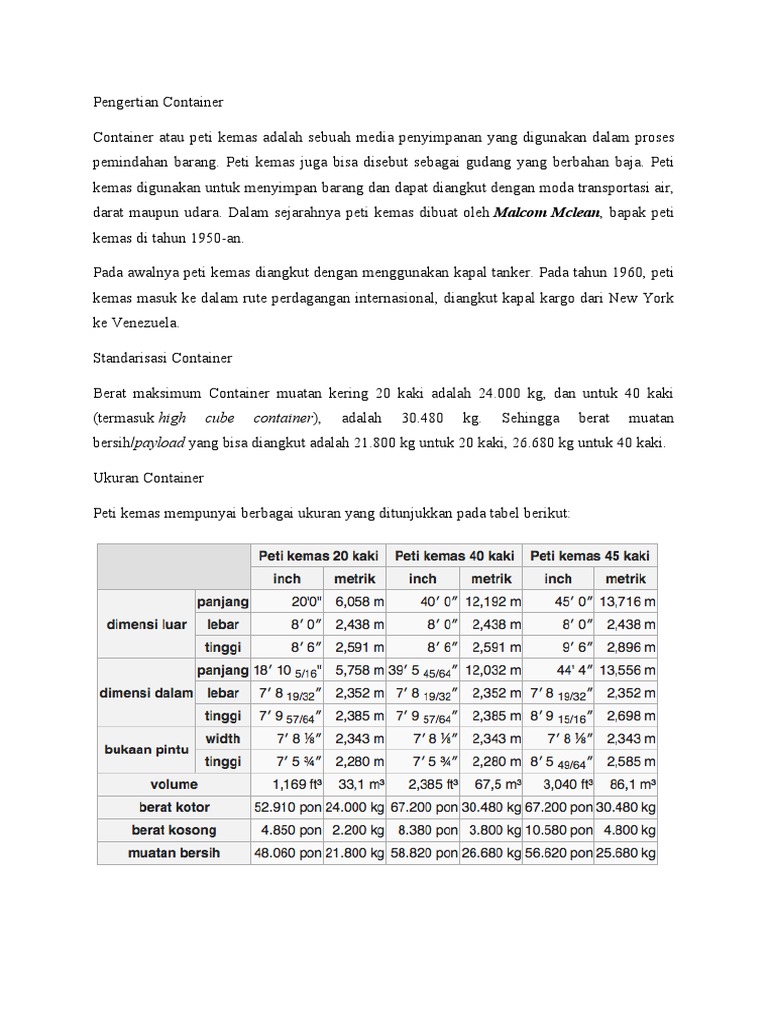Panduan Dasar Peti Kemas | PDF | Griya & Taman | Seni