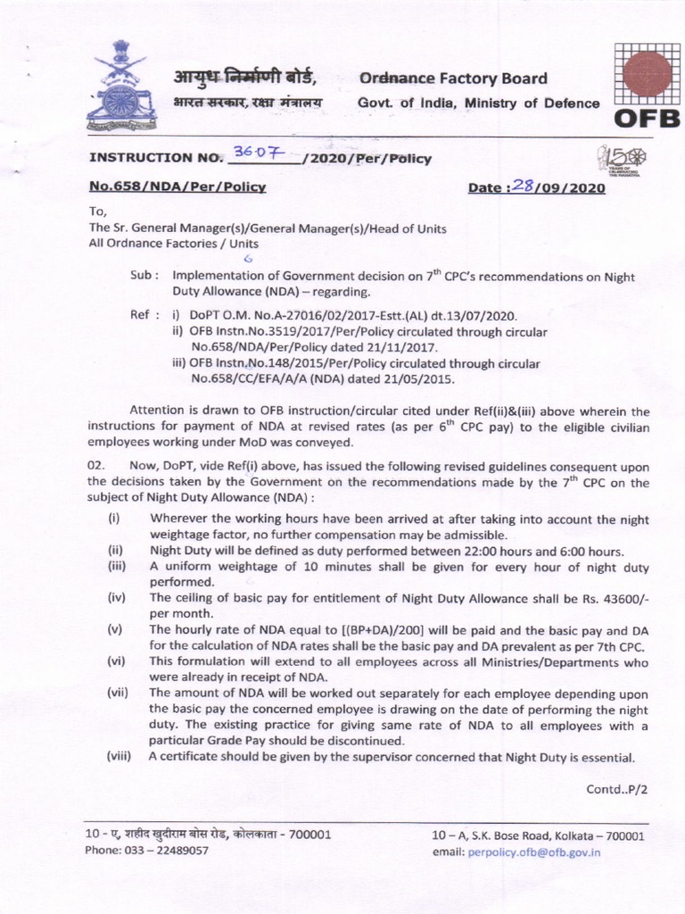 Admin Nda r1 | PDF | Workplace | Factor Income Distribution