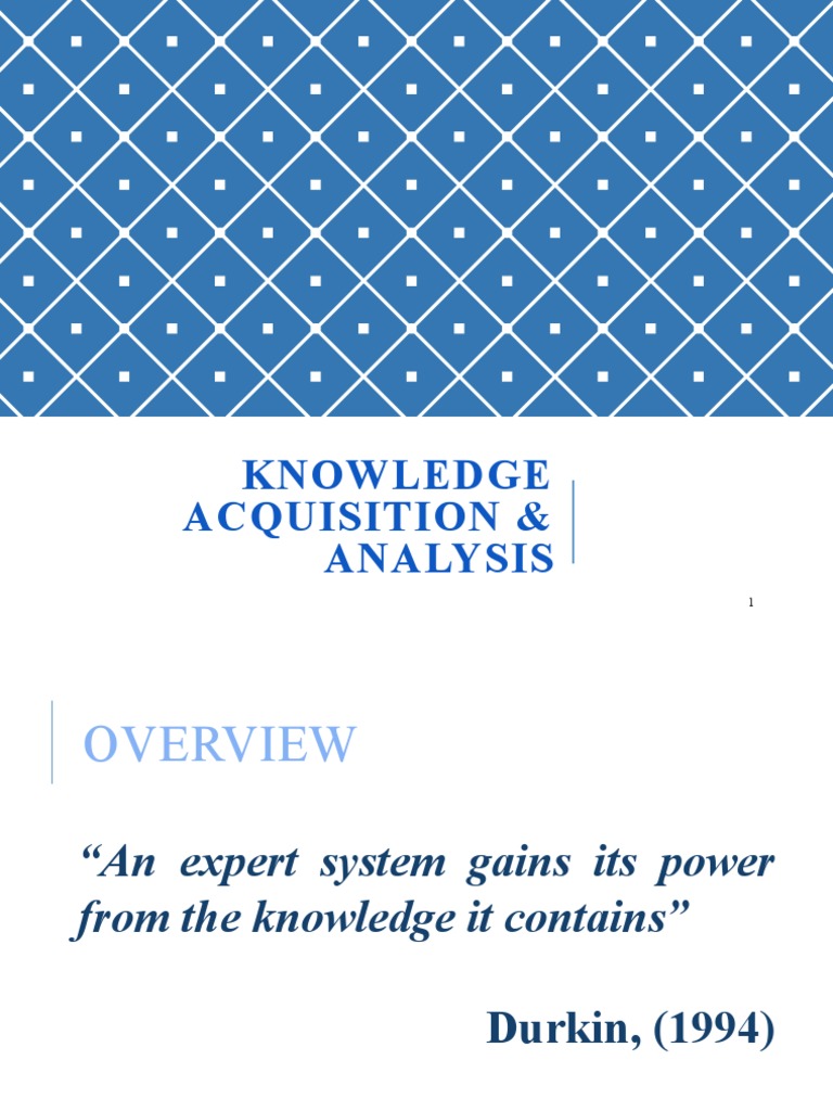 Topic 3 Knowledge Acquisition | PDF | Expert | Knowledge