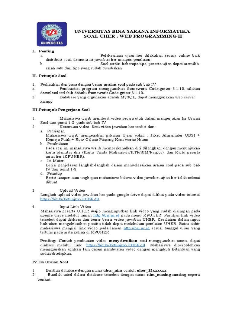 0037 - Web Programming Ii | PDF