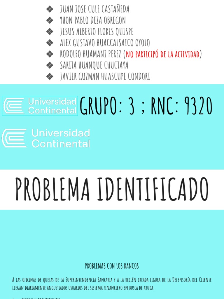 Grupo 3 RNC 9320 | PDF | Bancos | Dinero