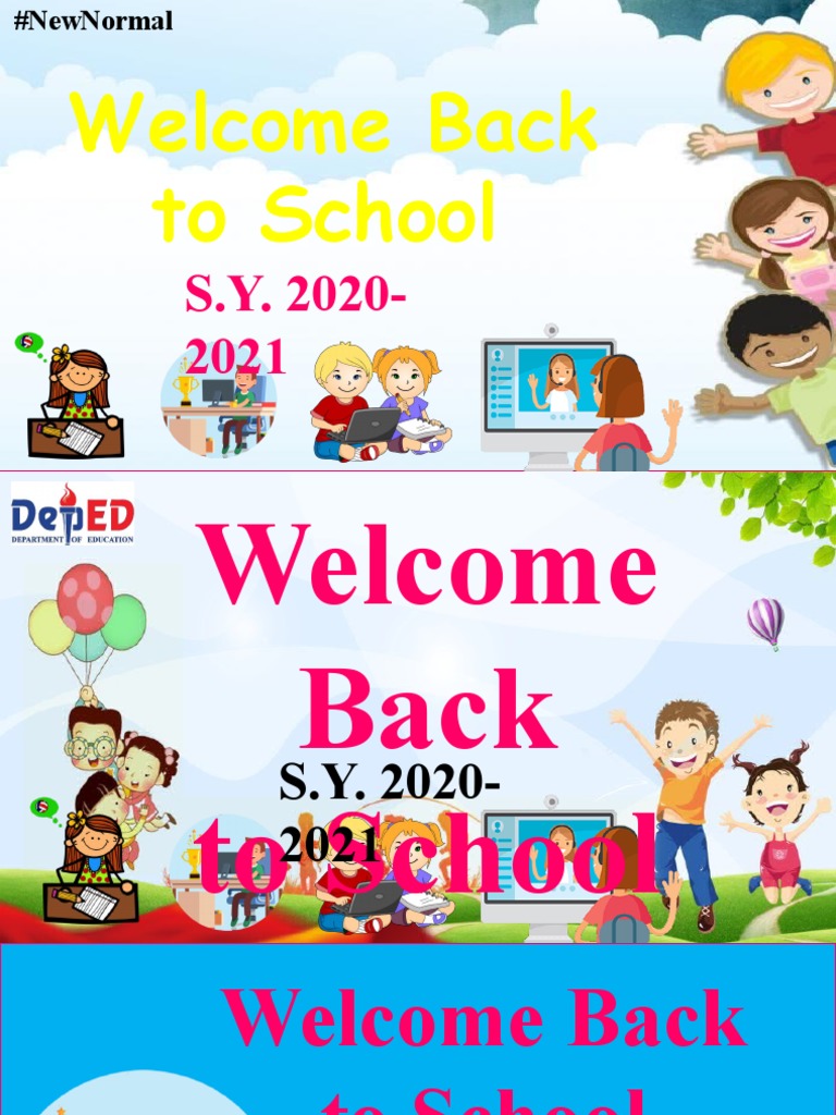 Welcome Back To School PDF | PDF