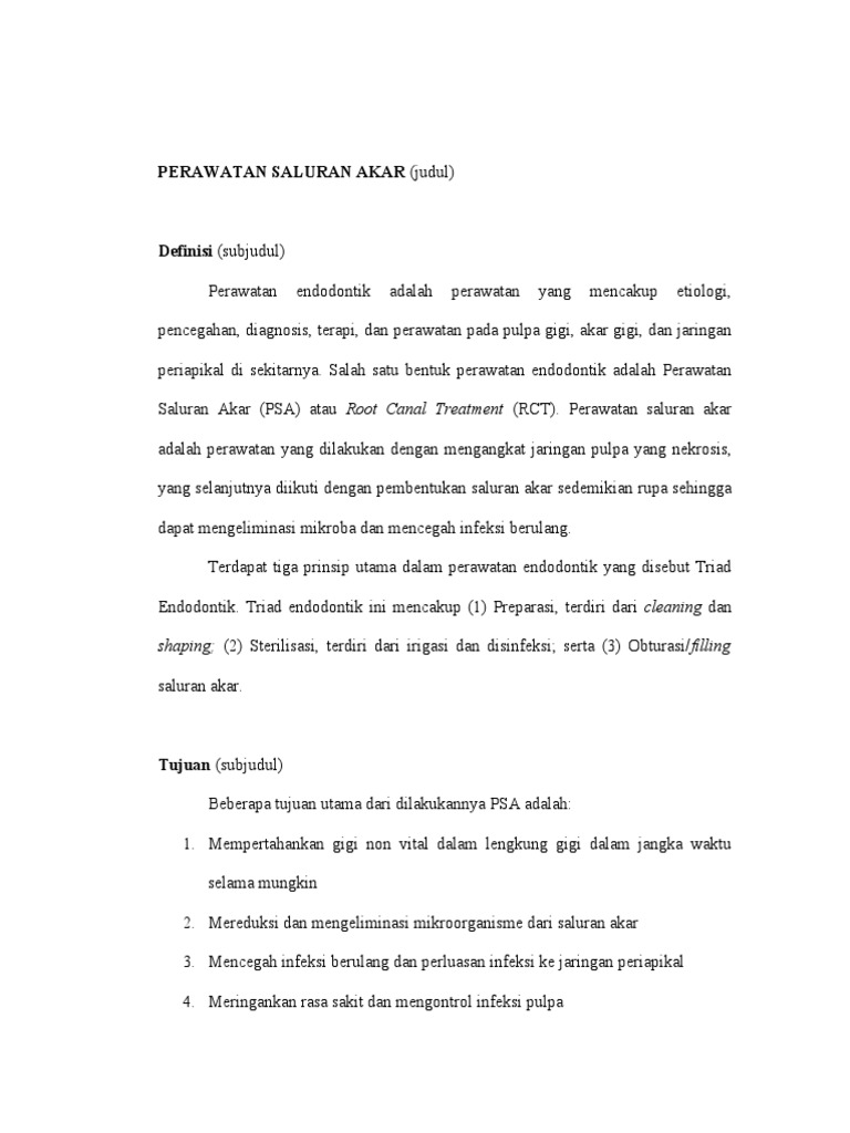Indikasi dan Kontraindikasi PSA | PDF