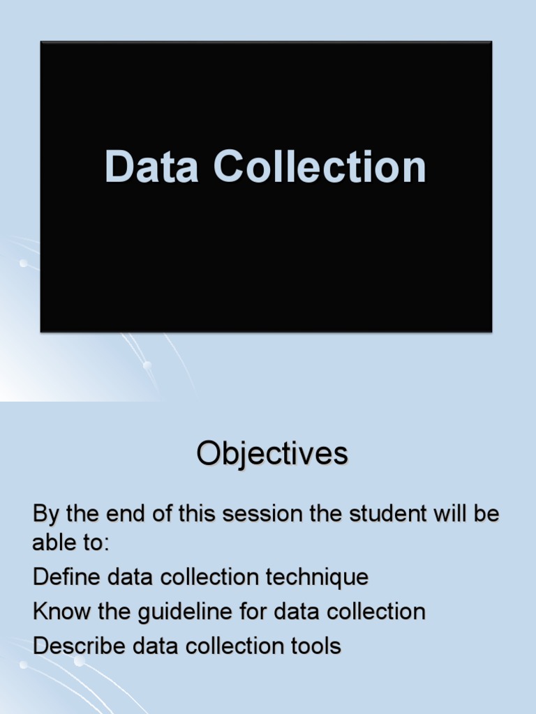 8 - Data Collection | PDF | Questionnaire | Focus Group