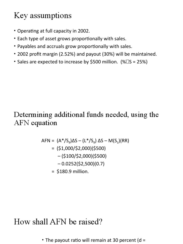 Determining Additional Funds Needed | PDF