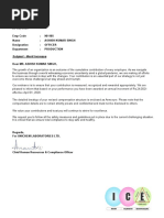 ESI Reply Letter | PDF