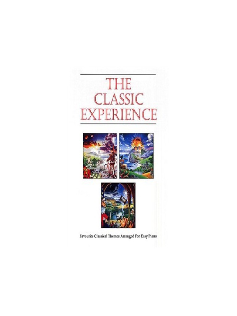 The Classic Experience For Easy Piano | PDF