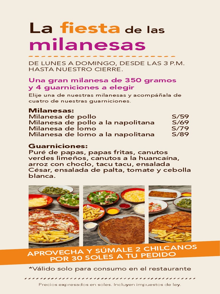 Tanta Rambla Carta | PDF | Cocina de las Americas | Cocinando