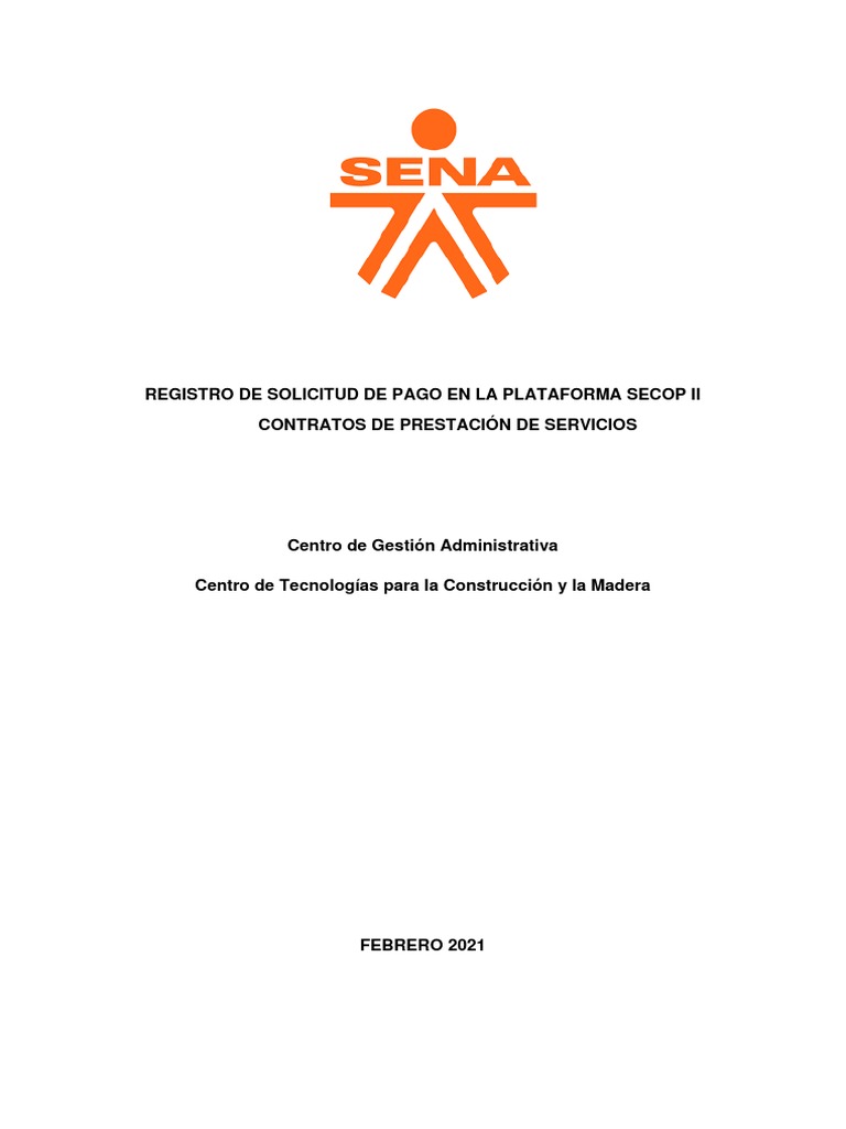 Registro De Pagos En Secop Ii Pdf Factura Software