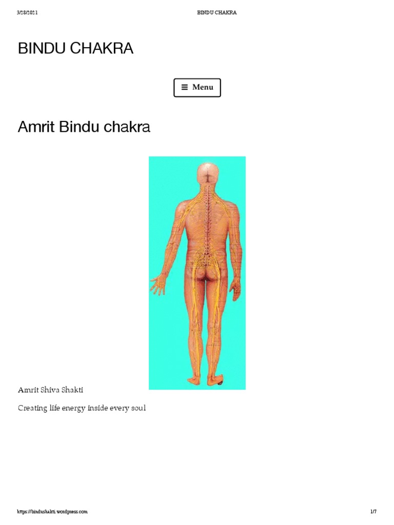 Bindu Chakra | PDF | Chakra | Kundalini