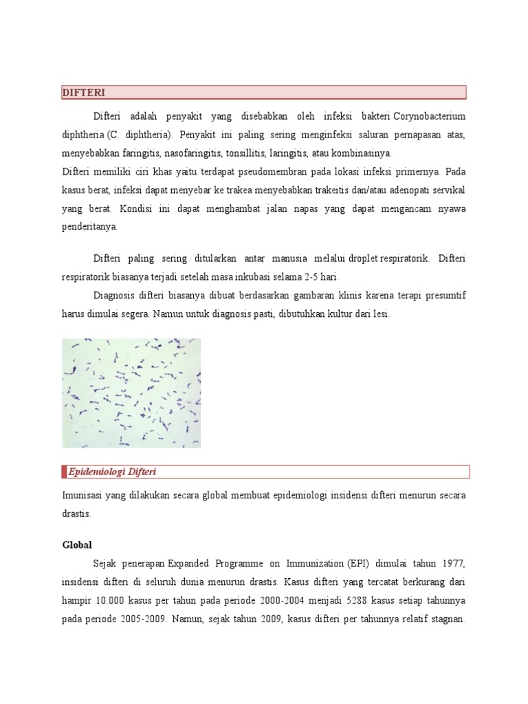 Difteri | PDF