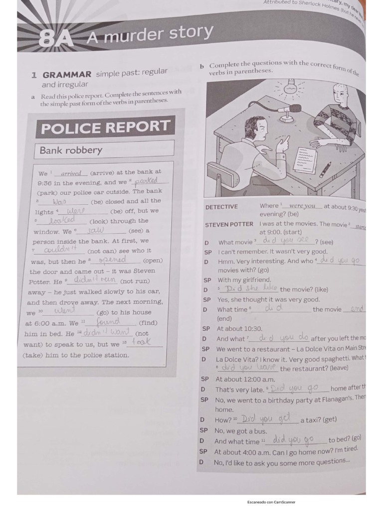 Unit 8 Workbook | PDF