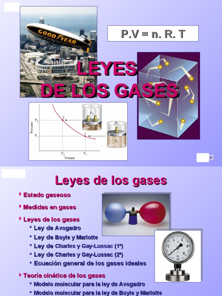 Tema 4 Gases | PDF | Gases | Mole (Unidad)