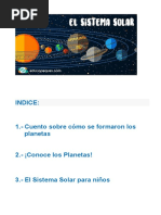 Juego de Tarjetas Del Sistema Solar | PDF | Neptuno | Planetas