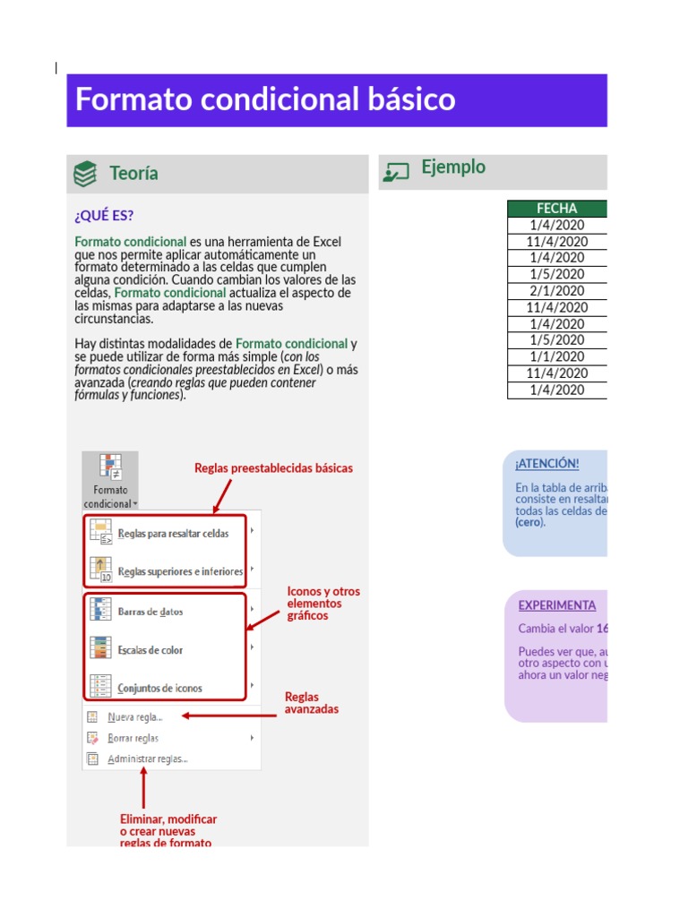 Cap12 Curso de Excel Formato Básico Condicional | PDF | Microsoft Excel | Business