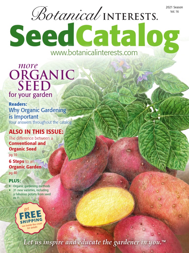 Botanical Interests Catalog 2021 | PDF | Green Bean | Phaseolus Vulgaris